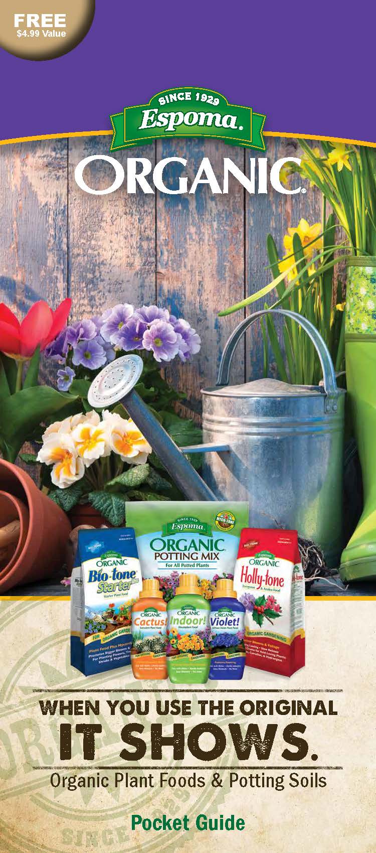Espoma Organic Pocket Guide| Espoma Organic